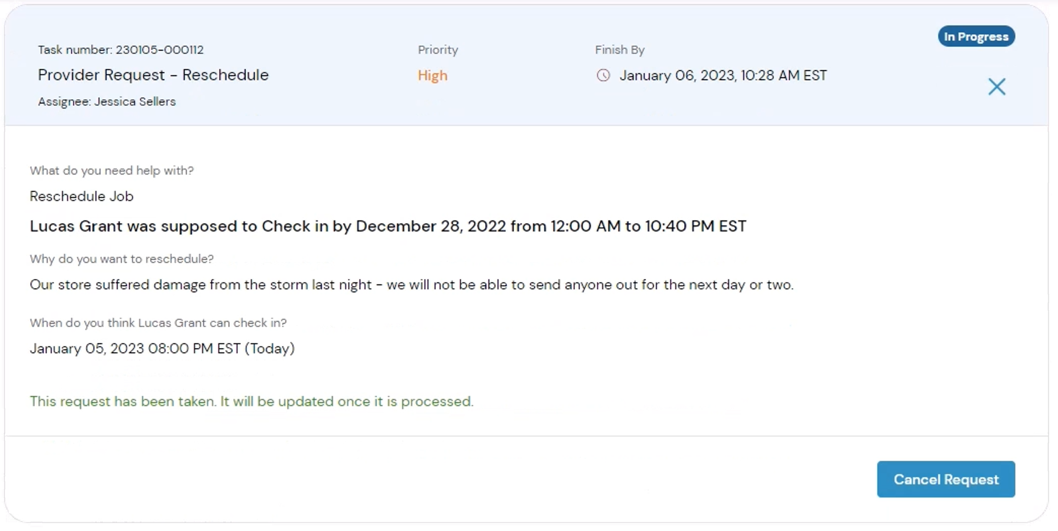🎥 How to Reschedule a Job – DMG External