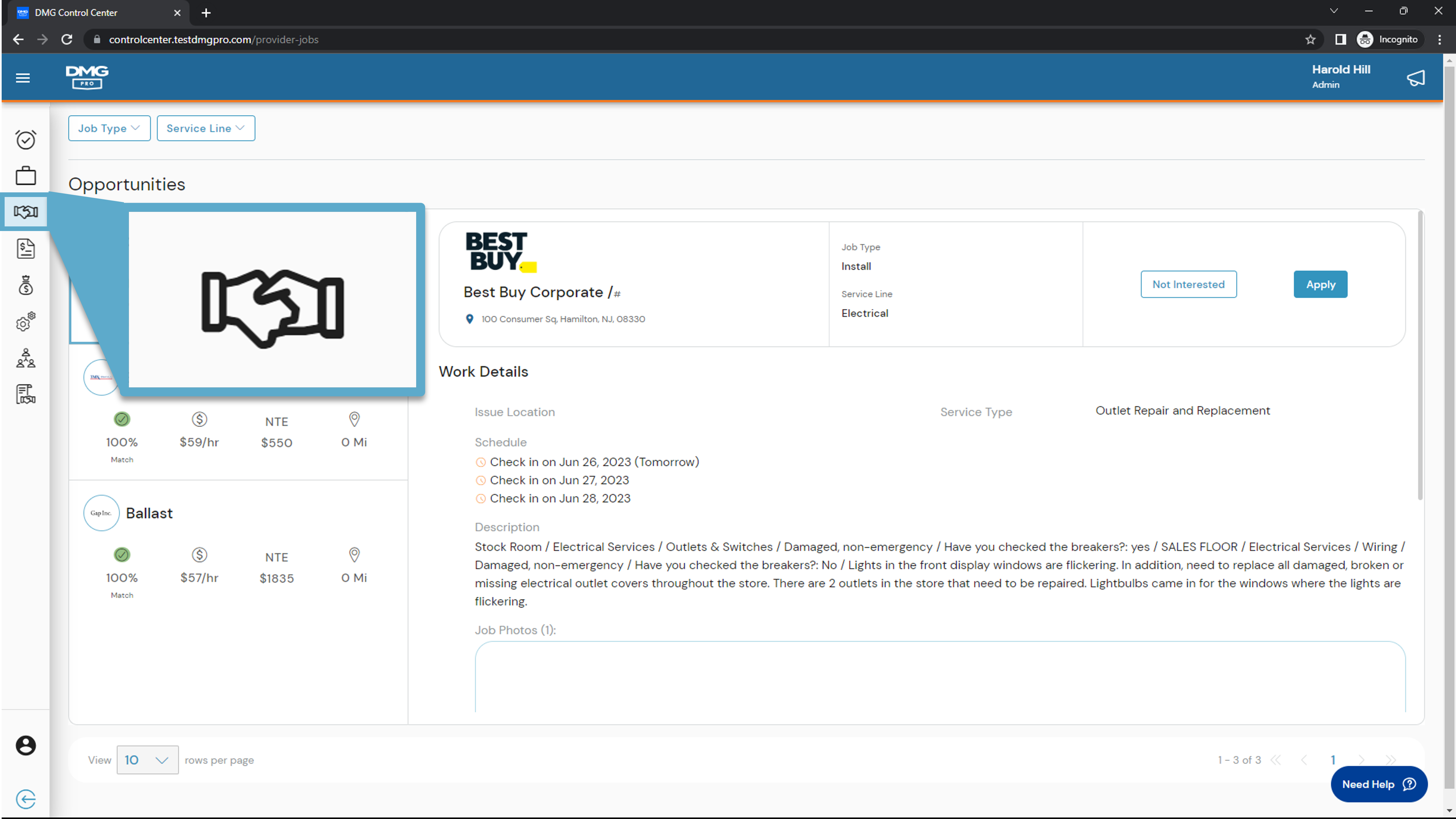 🎥 Applying for Jobs in DMG Pro – DMG External