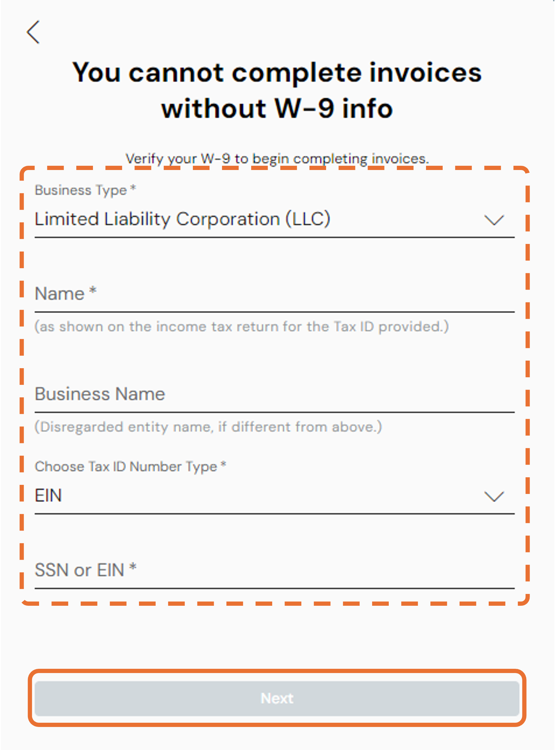 How to Add Your W-9 – DMG External