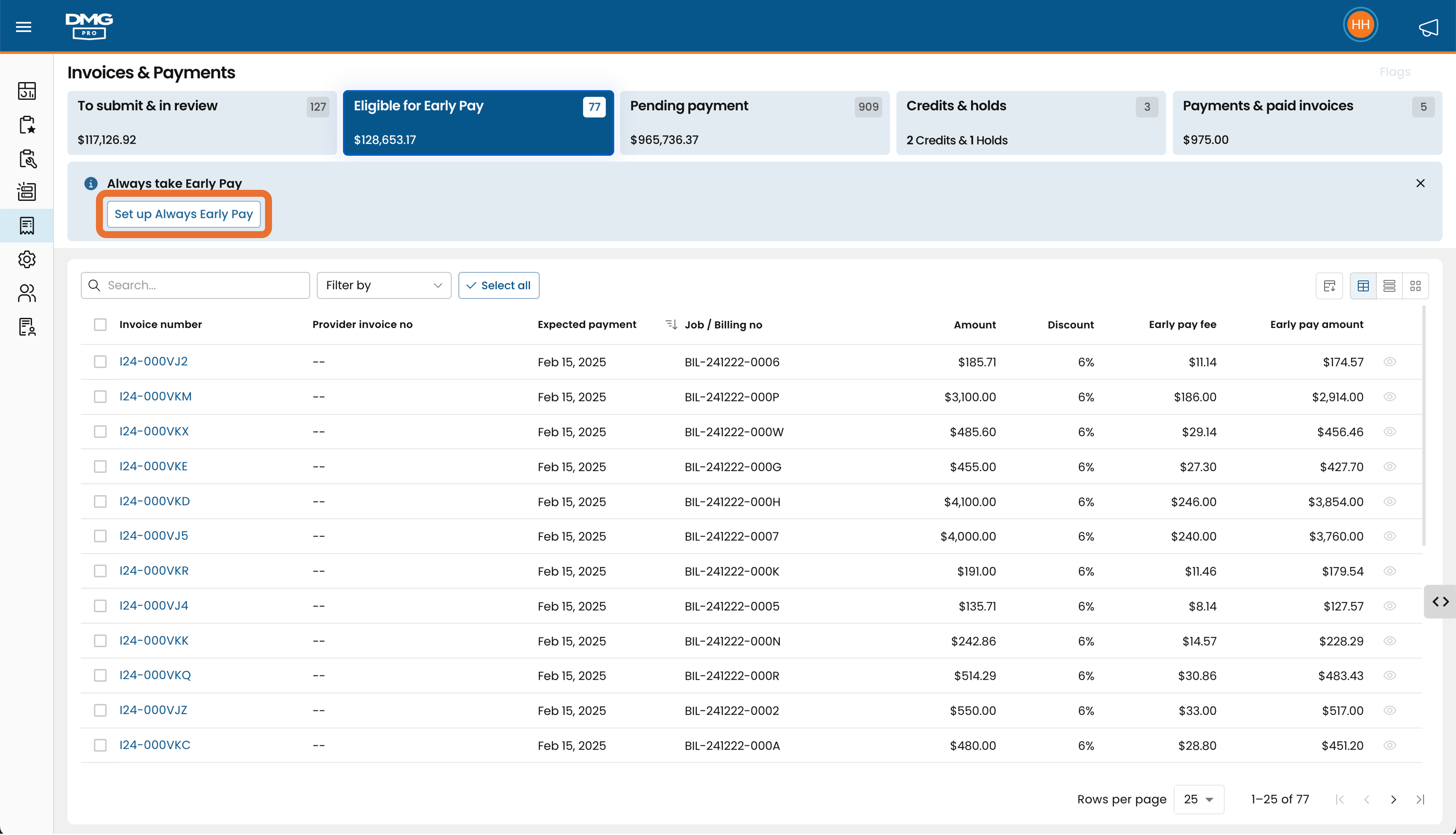 🎥 How to Apply for Early Pay – DMG External